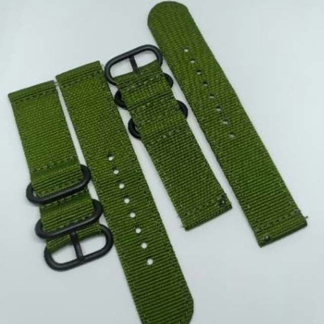 Jual Tali Jam Canvas Kanvas 22Mm Strap Tali Jam Tangan Nato Zulu Nilon ...