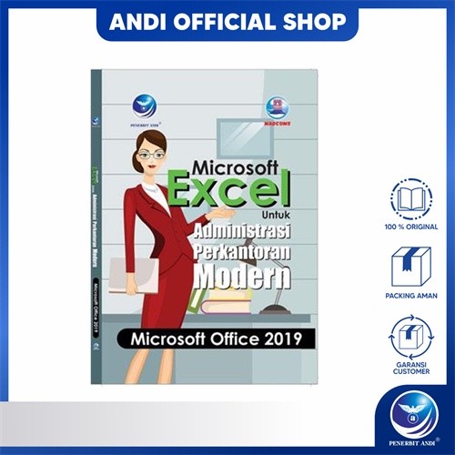 Jual Buku Microsoft Excel Untuk Administrasi Perkantoran Modern, Microsoft Office 2019 | Shopee ...