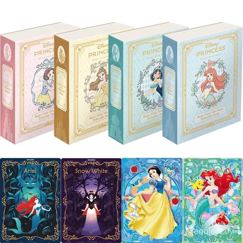 Jual Card Fun New Disney Princess Card Magic Fairy Tale Series Cards ...