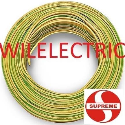 Jual NEW Kabel listrik grounding NYA / BCC 50 mm / 50mm SUPREME kuning - hijau | Shopee Indonesia