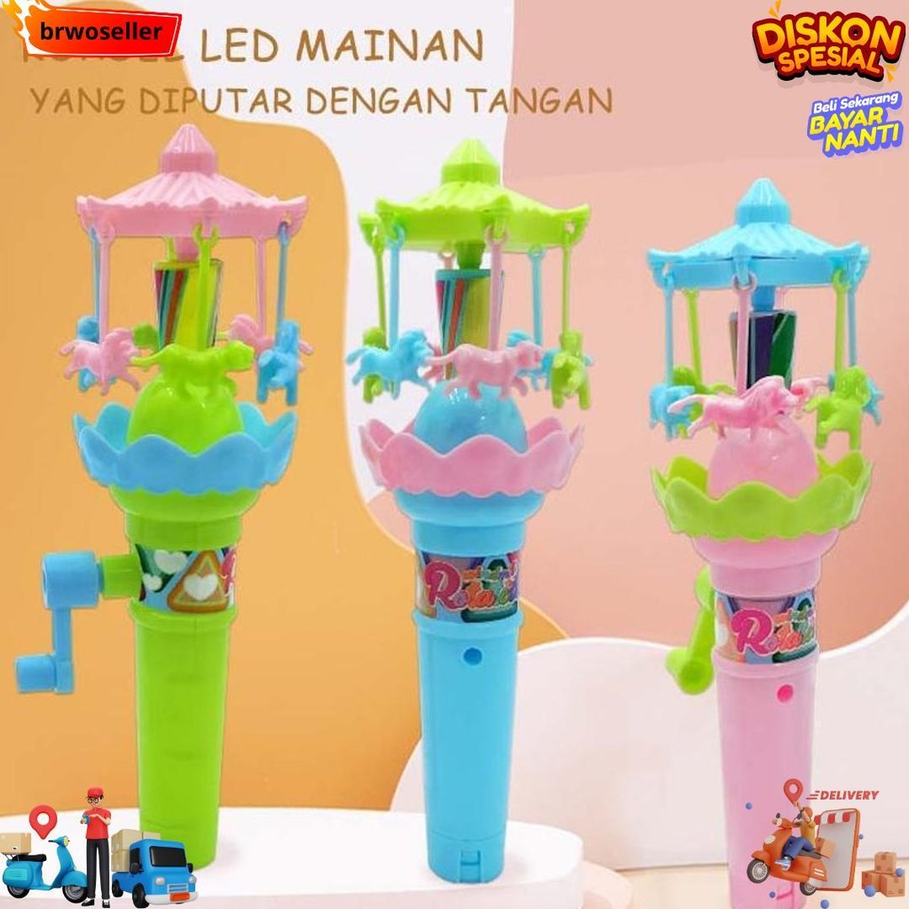 Jual Mainan Edukasi Anak-Anak Korsel Engkol Tangan Led Kreatif D Cod ...