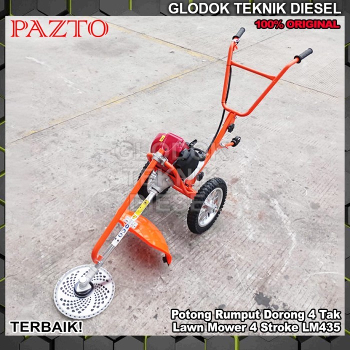 Jual Redy Proquip Mesin Potong Rumput Dorong 2 Tak Gasoline Lawn Mower ...