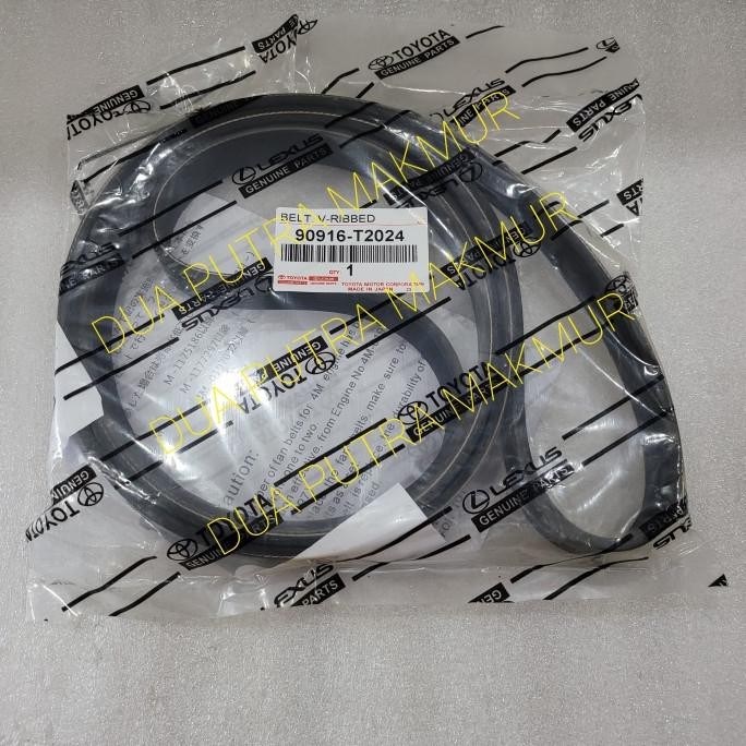 Jual Fan Belt Van Belt Tali Kipas Innova Hilux Fortuner 90916-T2024 Ori | Shopee Indonesia