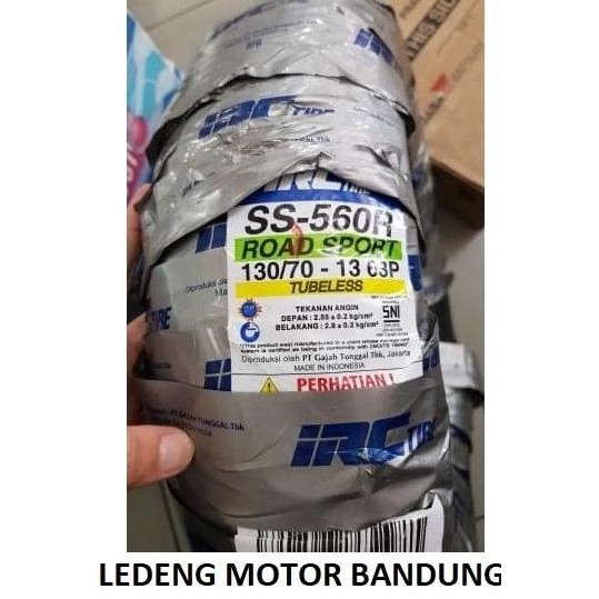 Jual IRC 130/70-13 SS560 REAR BAN LUAR TUBELESS MOTOR YAMAHA NMAX BELAKANG ORIGINAL DAN ...