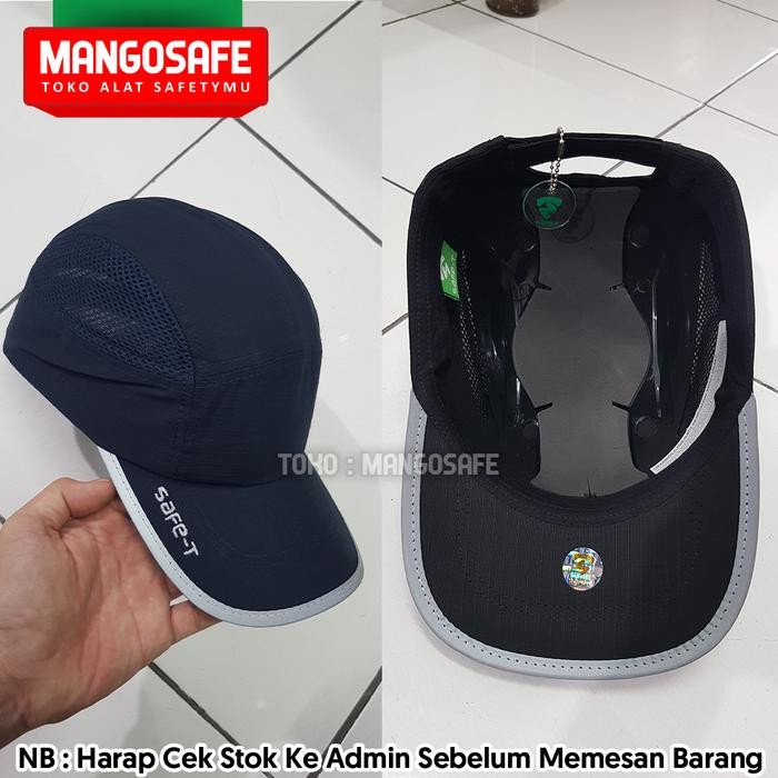 Jual Arkhe [ 2 Pilihan Warna : Hitam / Biru Tua Gelap ] Topi Safety ...