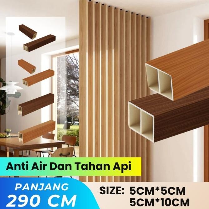 Jual CO Hollow PVC Partisi dan Plafon Kisi Kisi Sekat Ruangan dan ...