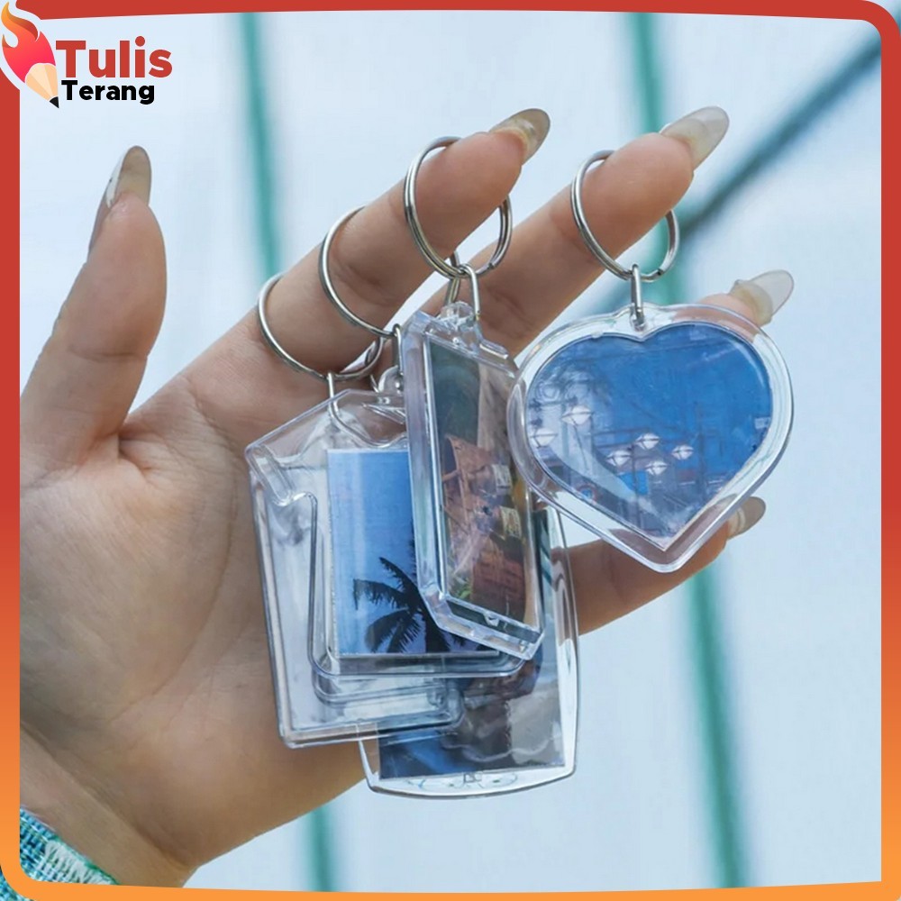 Jual Ganci Akrilik Gantungan Kunci Insert Paper Photo / Gantungan Kunci ...