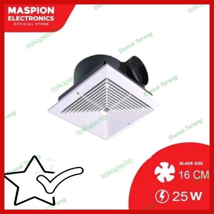 Jual [DMT] MASPION MV 16 EX VENTILATING EXHAUST FAN KIPAS PLAFON ...