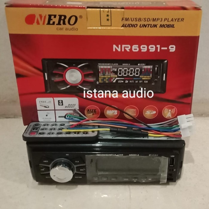 Jual Tape Mobil Nero Nr 6991-9 Bluetooth Usb Mmc Sd Card Fm Radio ...