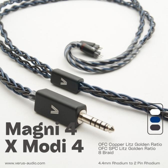 Jual Verus Magni 4 X Modi 4, Ofc Copper + Spc Litz Golden Ratio New ...