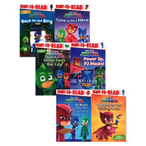 Jual PJ MASKS 6 BOOK SET (READY-TO-READ, LEVEL 1) | Shopee Indonesia