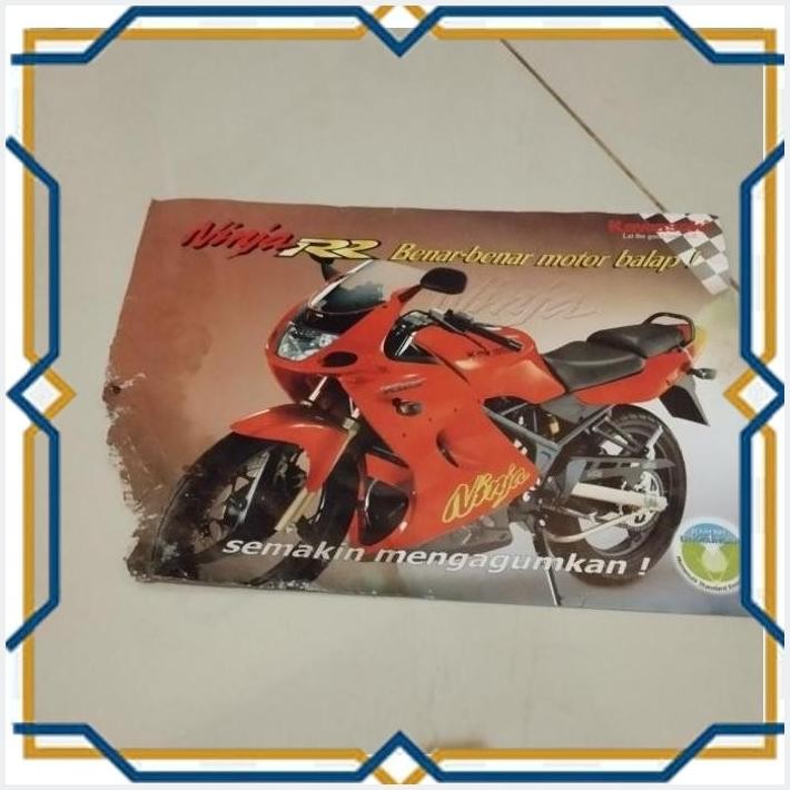 Jual [YON] FS BROSUR KAWASAKI NINJA RR OLD ORANGE NINJA KRR OREN KONDISI GRIPIS | Shopee Indonesia