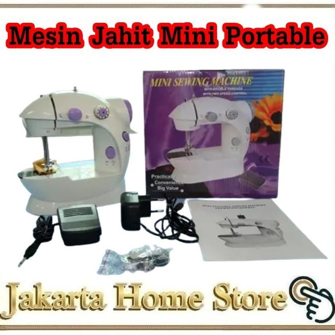 Jual Mesin Jahit Mini Portable SM-202 Sewing Machine | Shopee Indonesia