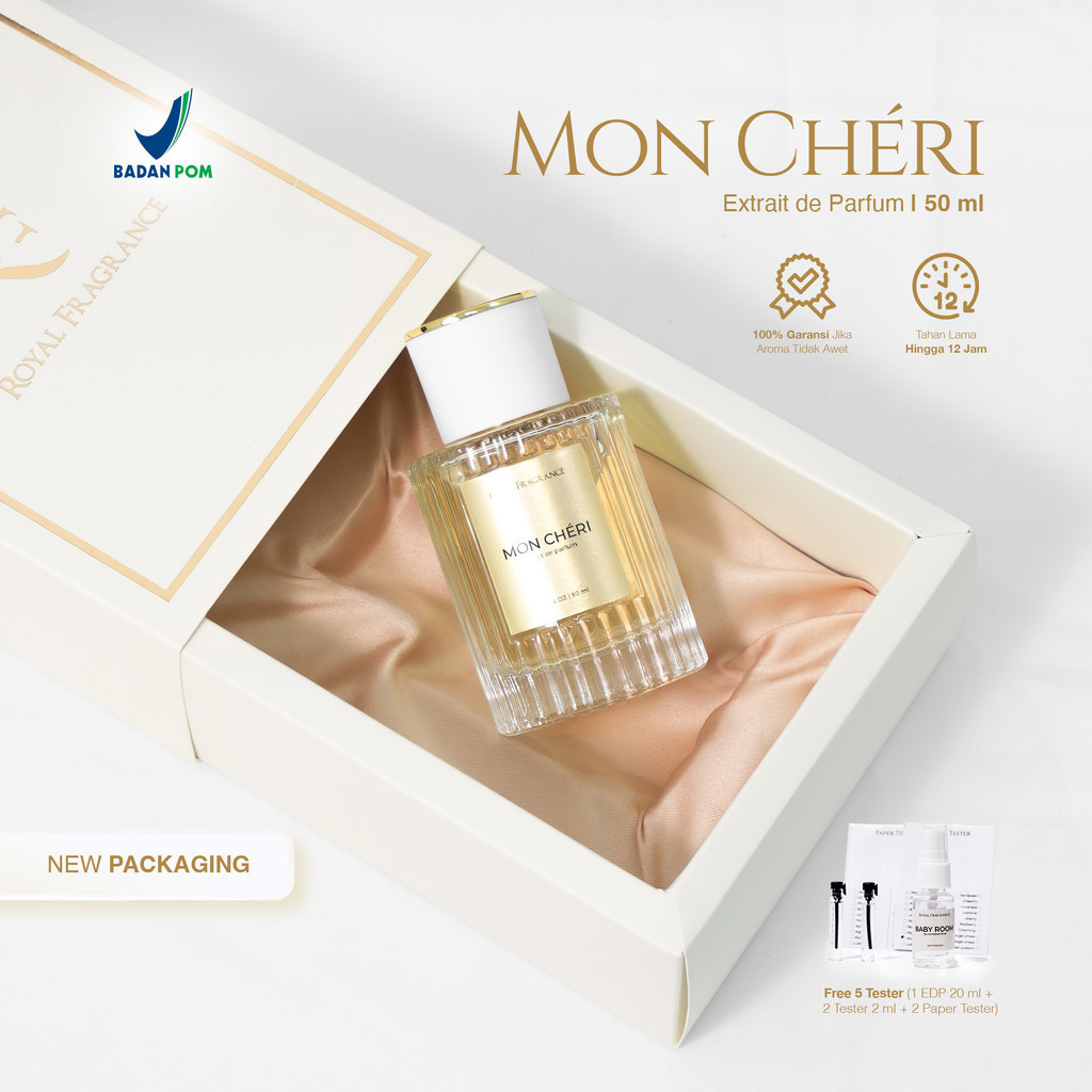 Jual NEW! EXTRAIT PARFUM MON CHERI FOR WOMEN - PARFUM ROYAL FRAGRANCE ...