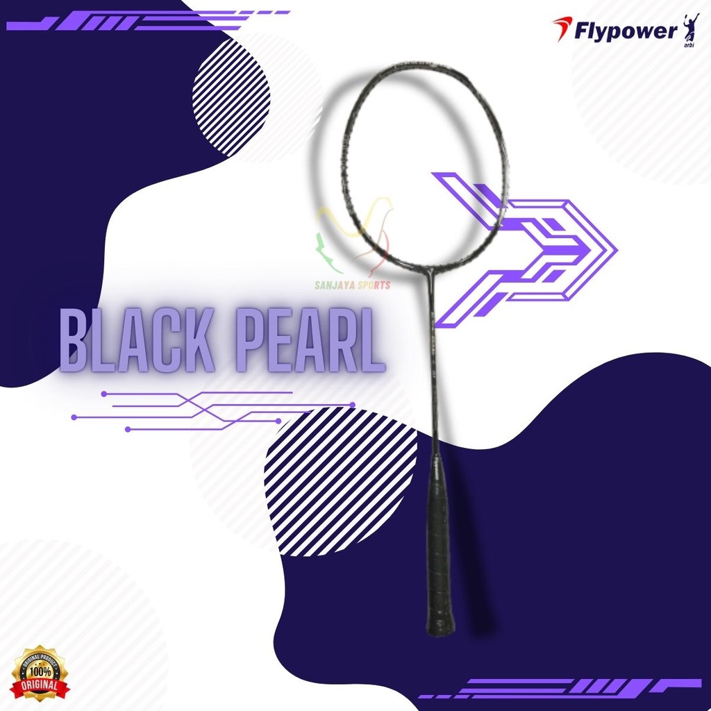 Jual RAKET FLYPOWER BLACK PEARL 07 ORIGINAL | Shopee Indonesia