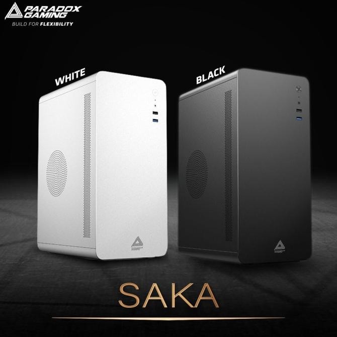 Jual Casing Paradox Gaming SAKA - microATX + PSU + Free 1 Fan | Shopee ...