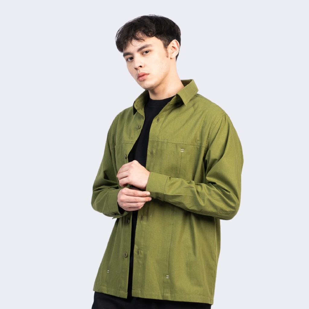 Jual Erigo Shirt Jacket Dost Army Unisex | Shopee Indonesia