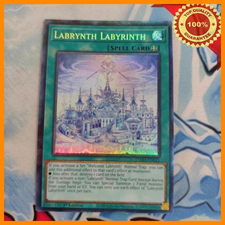 Jual (JPR) YUGIOH LABRYNTH LABYRINTH TAMA COLLECTOR RARE ORIGINAL ...