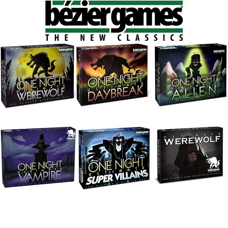 Jual One Night Ultimate Werewolf Fun Party Card Game Daybreak Super ...