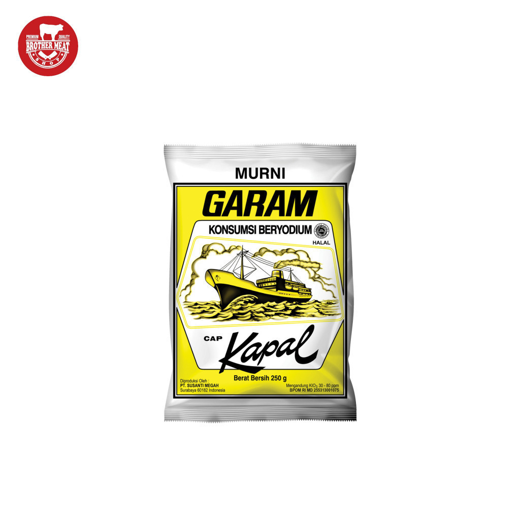 Jual Garam Cap Kapal 500gr - Brothermeatshop | Shopee Indonesia