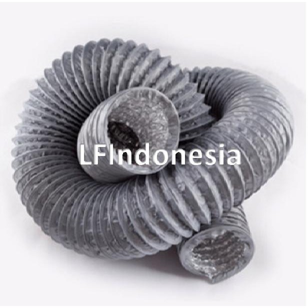 Jual ALUMINIUM SELANG FLEXIBLE DUCTING DOUBLE 12" (30 CM) - PJG 10 M ...