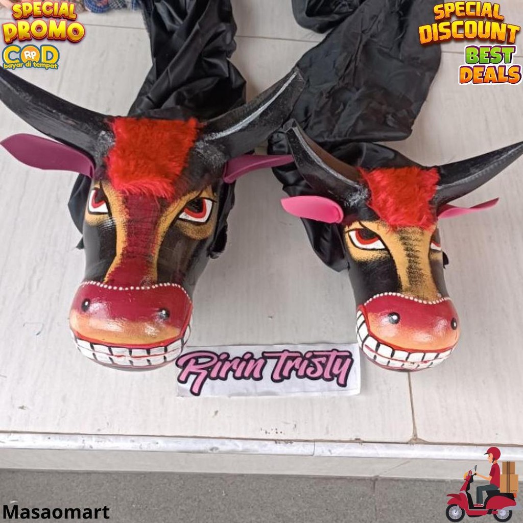 Jual [ Cod ] Bantengan Suro Anak/Banteng Motif Jambul | Shopee Indonesia