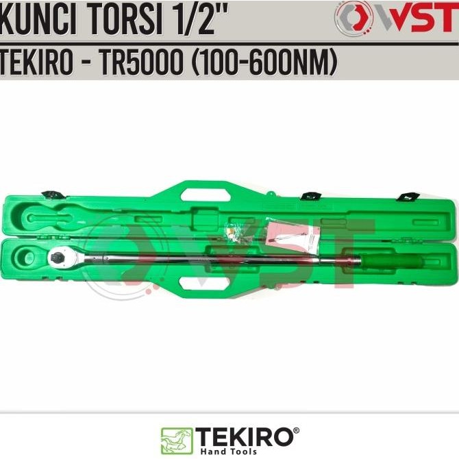 Jual BRG BARU Tekiro Kunci Torsi 3/4" 100-600 Nm TR5000 /Tekiro Kunci Momen 3/4inch | Shopee ...