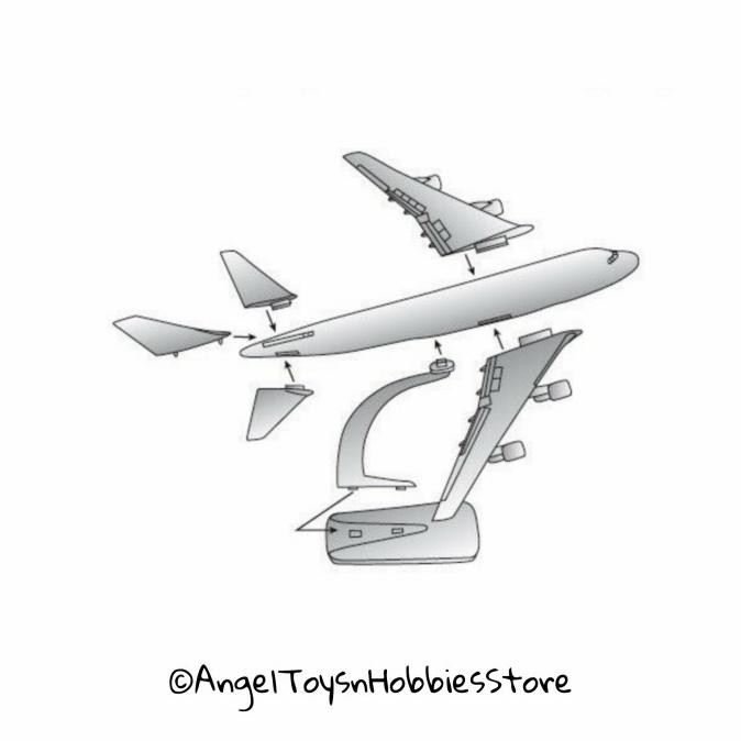 Jual Miniatur Pesawat Hogan Wings 1/200 Boeing 787-9 Gulf Air W/Radome ...