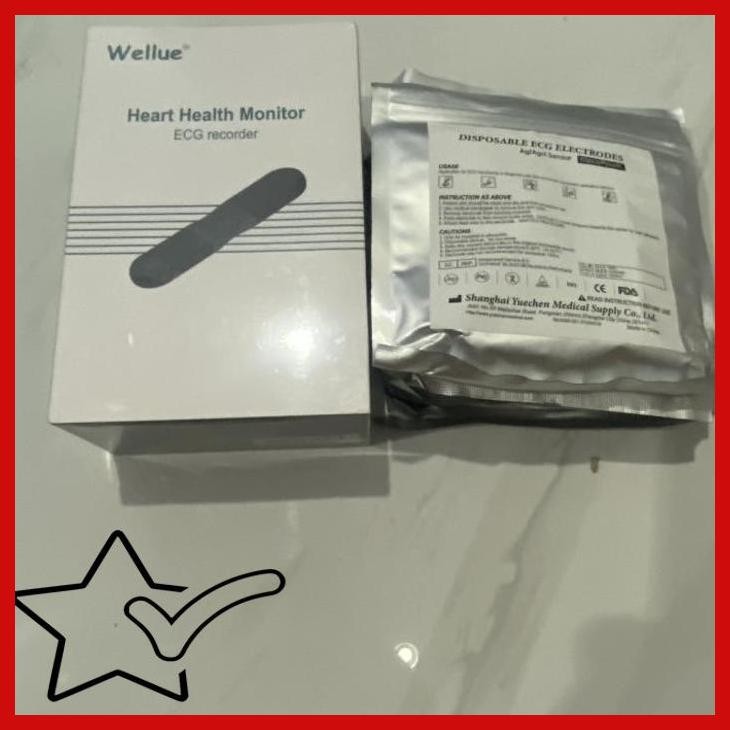 Jual [B2B] Wellue heart health monitor ecg recorder monitor jantung ...