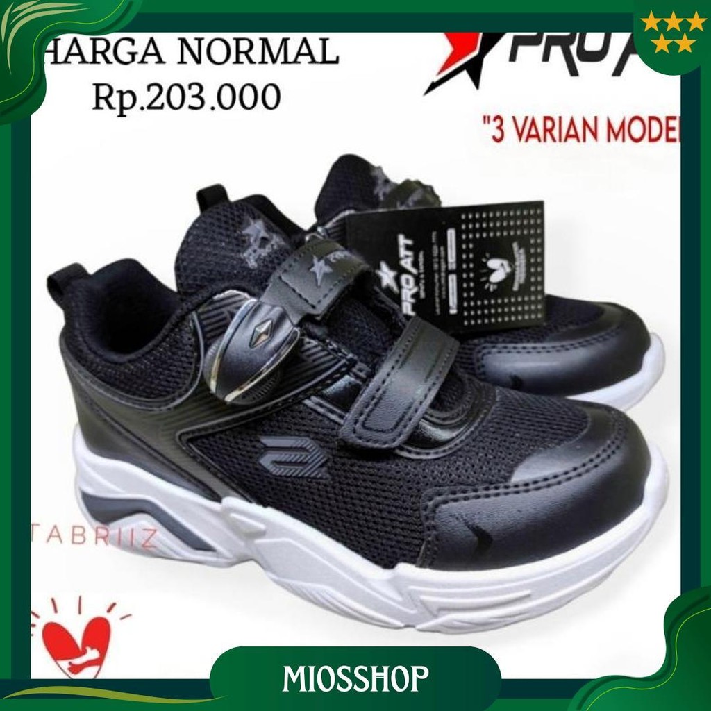 Jual Sepatu Sekolah Pro Att Magnet Sepatu Anak Tk Paud Sd Sepatu Anak Cowok Cewek - Original Pro ...