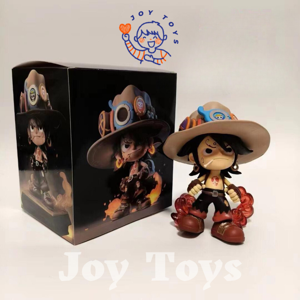 Jual PORTGAS D ACE CHIBI 15CM 350G 1 PCS ONE PIECE FIGURE | Shopee ...