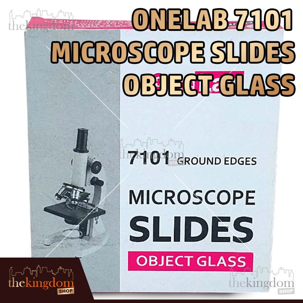 Jual Onemed Onelab 7101 Microscope Slides Slide Object Glass /72 Kaca ...