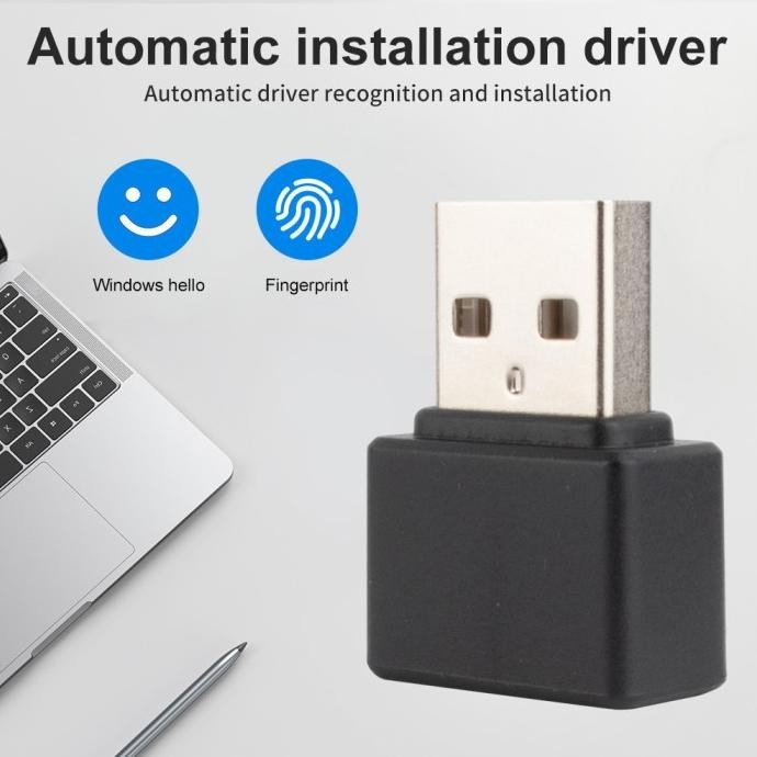 Jual Mini Usb Type C Fingerprint Reader For Windows Hello Pc Laptop ...