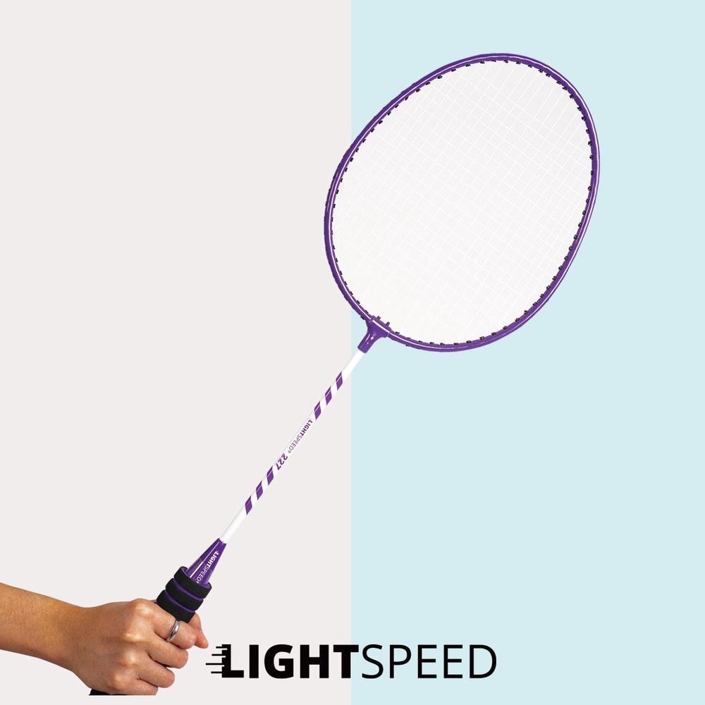 Jual wes-24 Lightspeed Raket Badminton 227 / Raket Bulu Tangkis Isi 2 ...