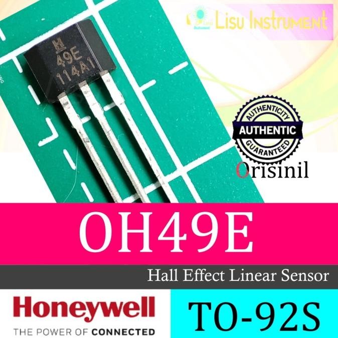 Jual Terbaru SS49E 49E Magnetic Sensors Hall Effect Linear Sensor TO ...