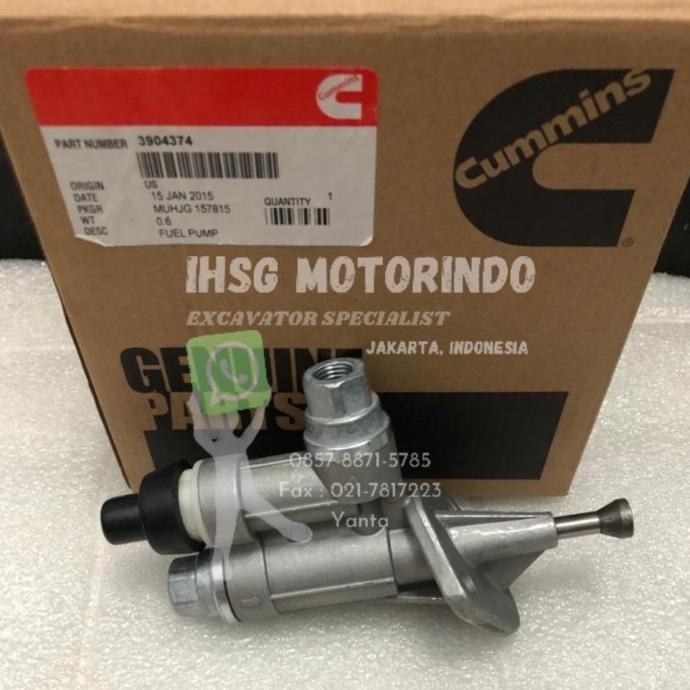 Jual 4937767 3918076 3918000 Fuel Transfer Pump Cummins 4BT 6BT ...