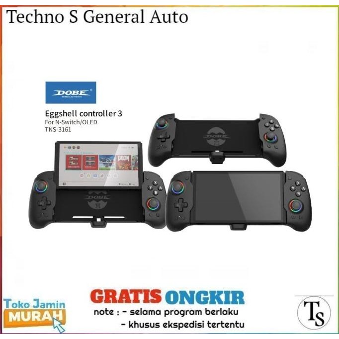 Jual Dobe Eggshell 3 Nintendo switch OLED / V1 V2 / Controller Gamepad Egg shell III - TNS 3161 ...