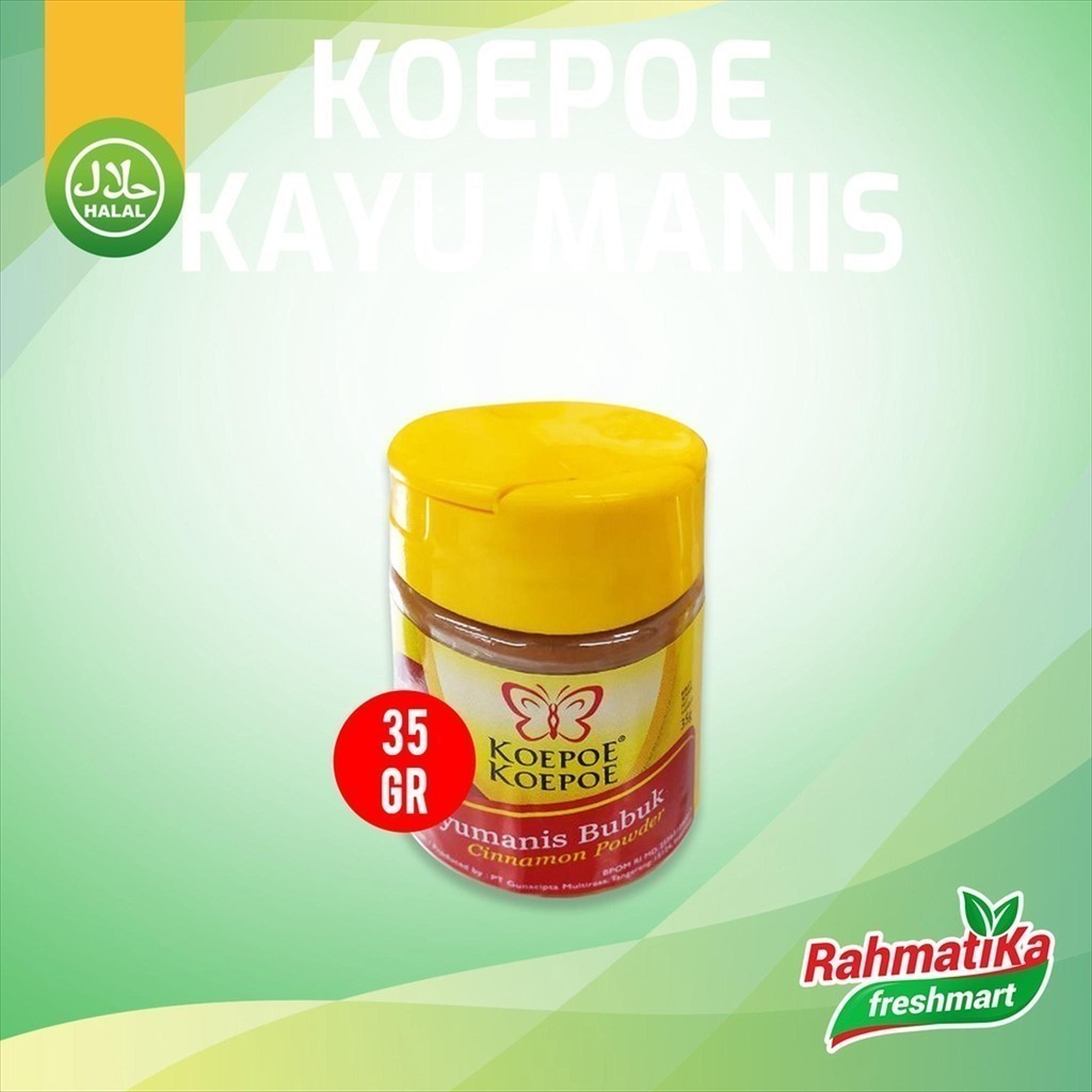 Jual Koepoe Koepoe Kayumanis Bubuk / Cinnamon Powder 35 gram | Shopee ...