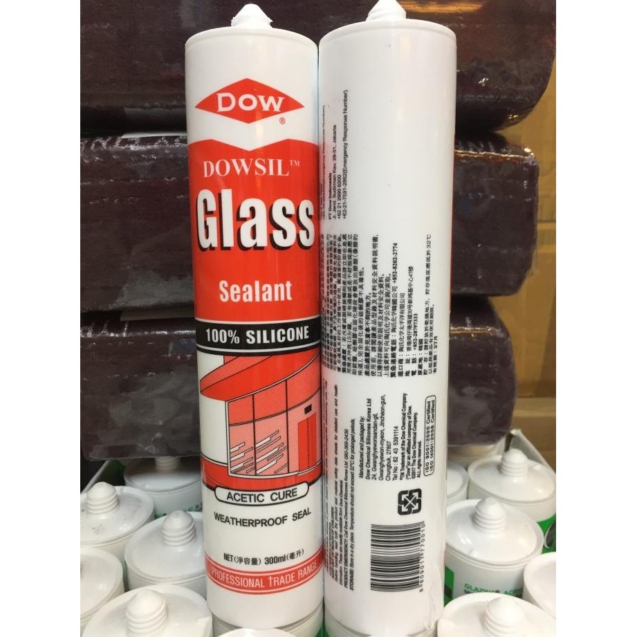 Jual Promo dowsil dow corning asam lem kaca silicone sealant COD | Shopee Indonesia