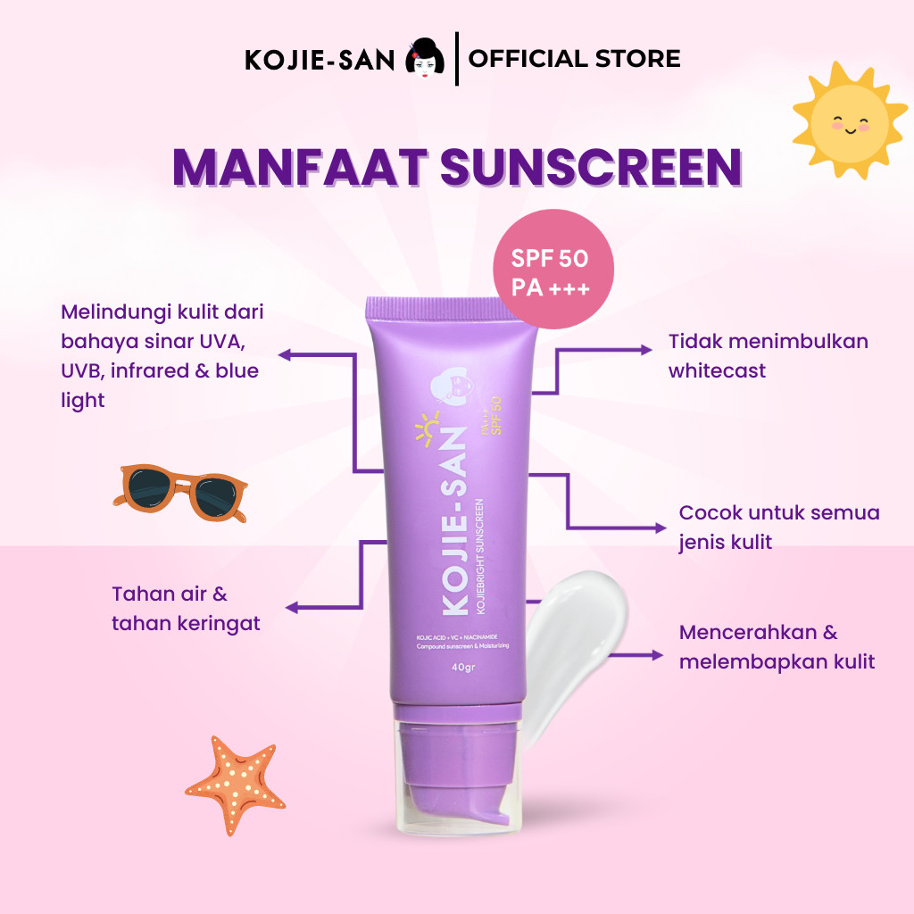 Jual KOJIE-SAN Skincare Set Brightening Gel Cleanser + Toner ...