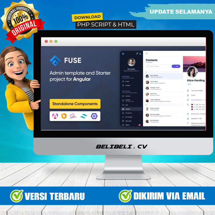 Jual Fuse - Angular 18+ Admin Template | Shopee Indonesia