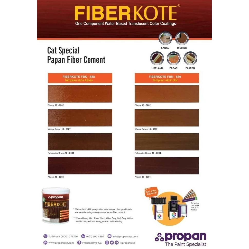 Jual Miliki Propan Fiberkote Cat Fiber Semen Grc Conwood Doff Fbk - 889 ...