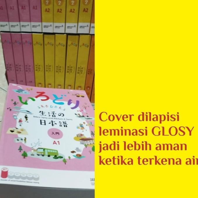 Jual NEW Irodori A1 A2 ISI BERWARNA Buku Bahasa Jepang untuk Kehidupan di Jepang ukuran besar B5 ...