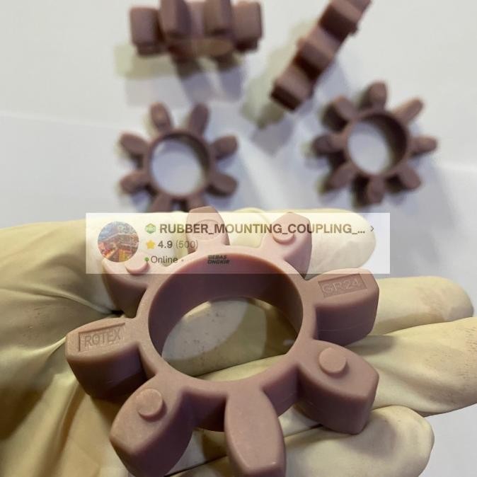 Jual Karet Coupling Gr 24 Rubber Karet Spider Coupling Element Rotex Gr ...