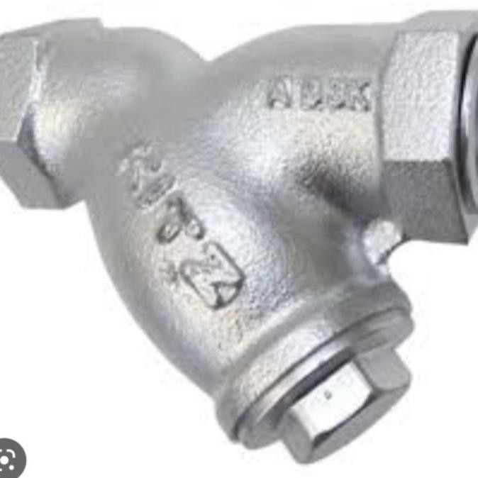 Jual 3/4 Y Strainer Kitz -Ductile Iron 0,75 Fdy Besi Dn 20 Screw Drat ...