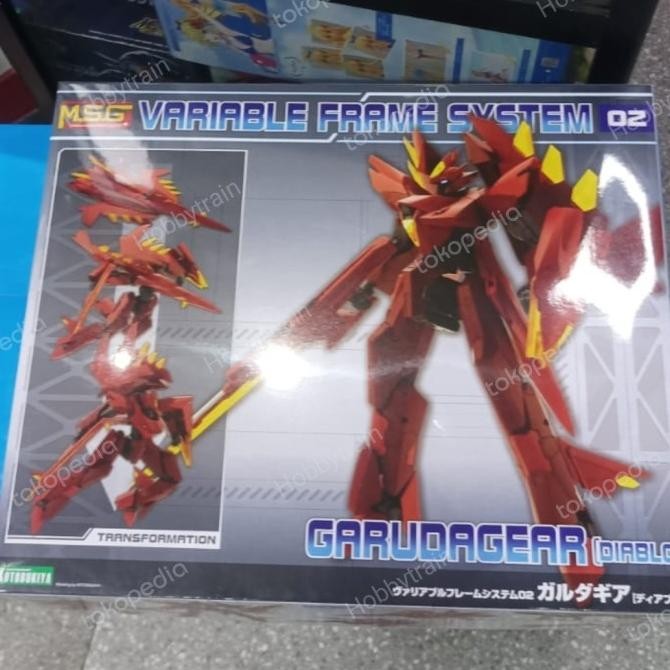 Jual KOTOBUKIYA MSG VARIABLE FRAME SYSTEM 02 GARUDAGEAR DIABLO | Shopee ...