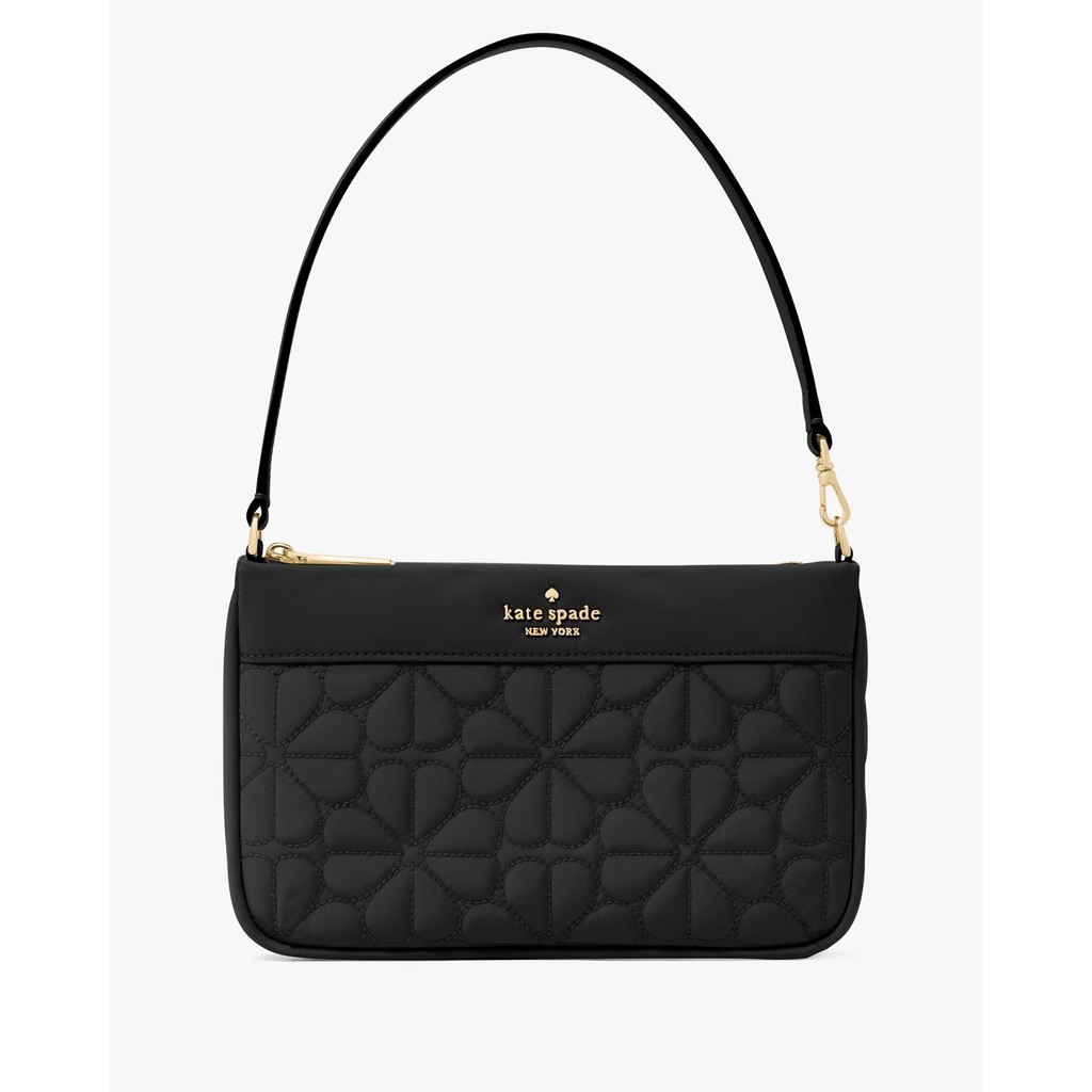 Jual Kate Spade Spade Flower Quilted Poly Convertible Wristlet - Dompet ...