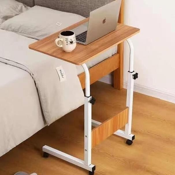 Jual Meja Laptop Portable Dengan Roda Untuk Kerja Meja Belajar Lipat ...