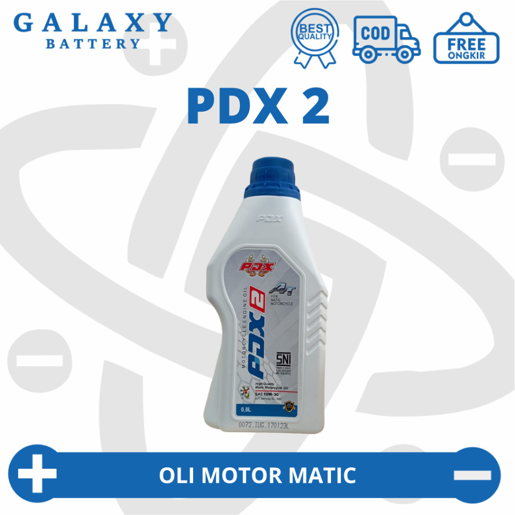 Jual Oli PDX 2 Oil Untuk Oli Motor Matic PDX 2 Sae 10w-30 0,8 liter ...