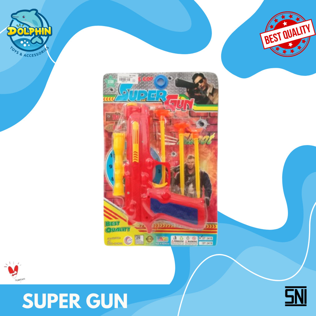 Jual Pistol Warna ST2418 – Mainan Tembakan Anak dengan Peluru Spons Isi ...
